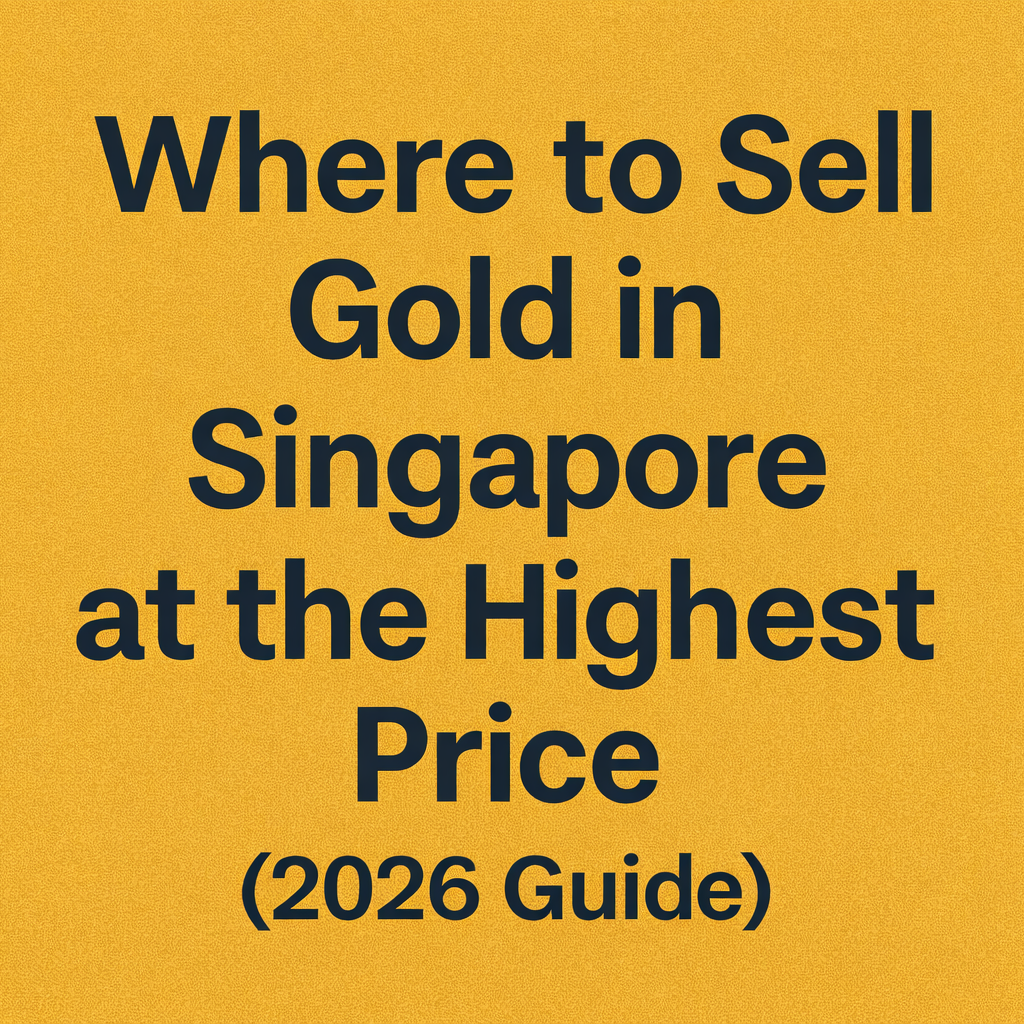 Sell Gold Singapore – Where to Get the Highest Price (2026 Guide)