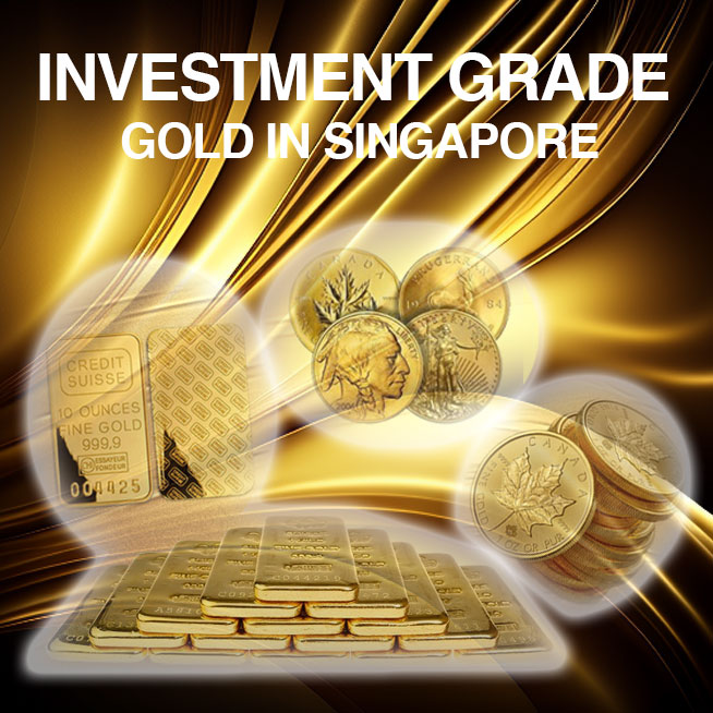 Buy investment-grade gold in Singapore